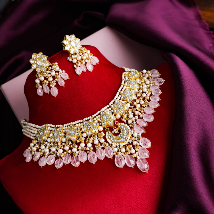 Explore Exquisite 22KT Gold Polki Jadau Jewellery – Tyaani Jewellery LLP