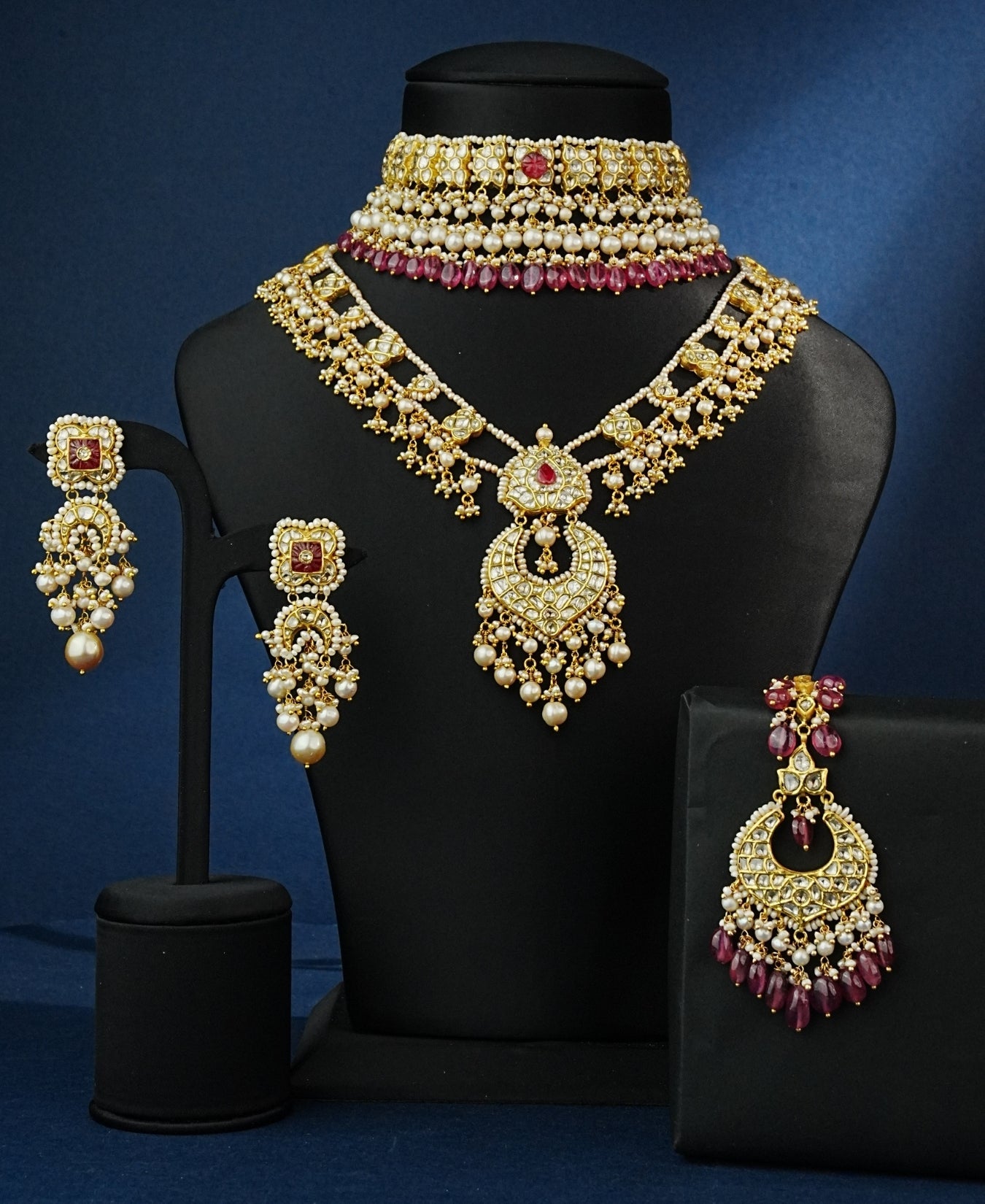 Anjali Bridal Polki Set – Tyaani Jewellery Private Limited