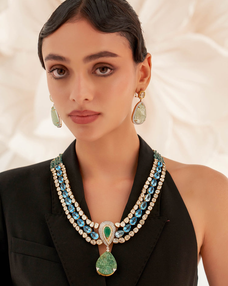 Explore Exquisite 22KT Gold Polki Jadau Jewellery – Tyaani Jewellery LLP