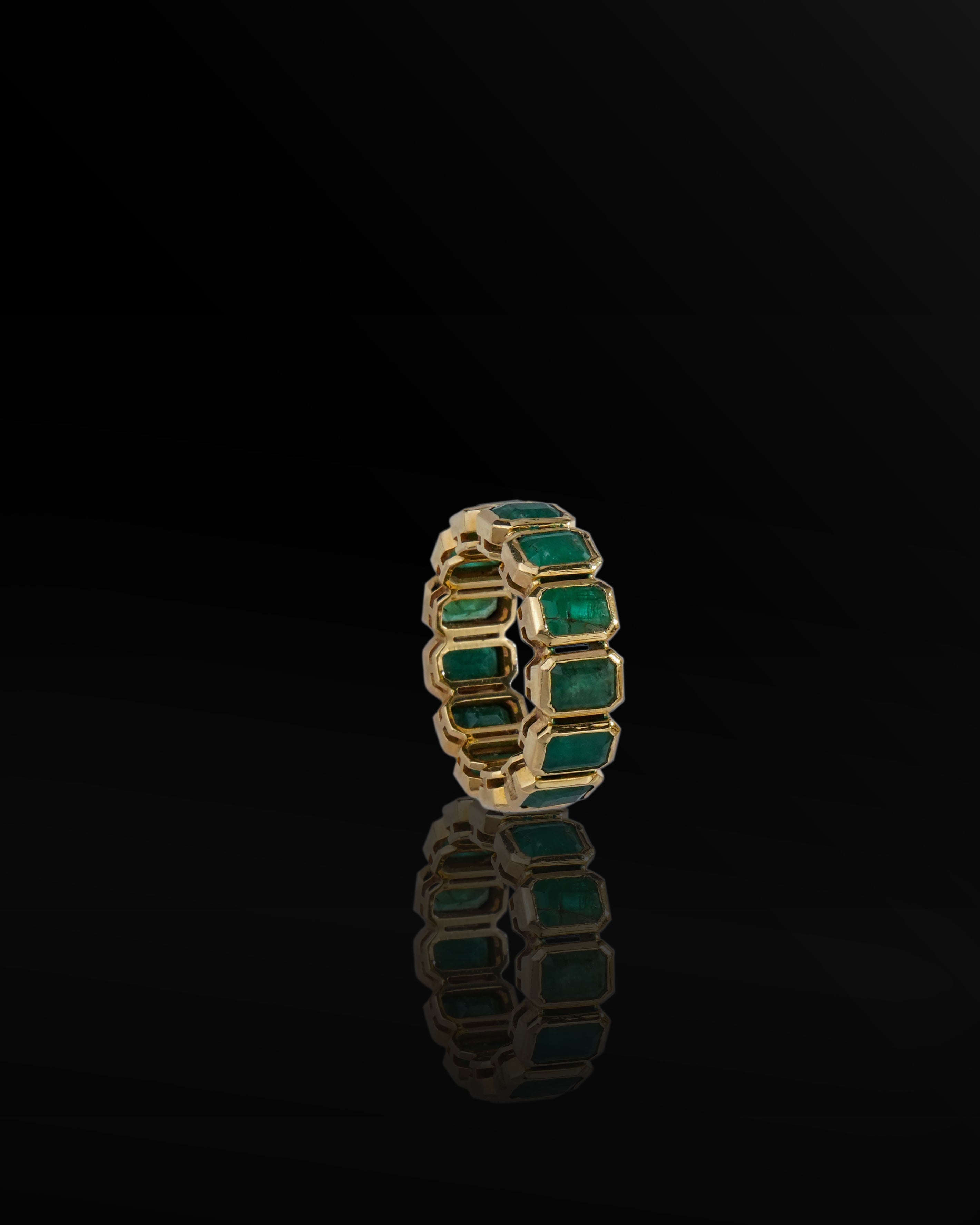 Zenitha Emerald Ring – Tyaani Jewellery Private Limited