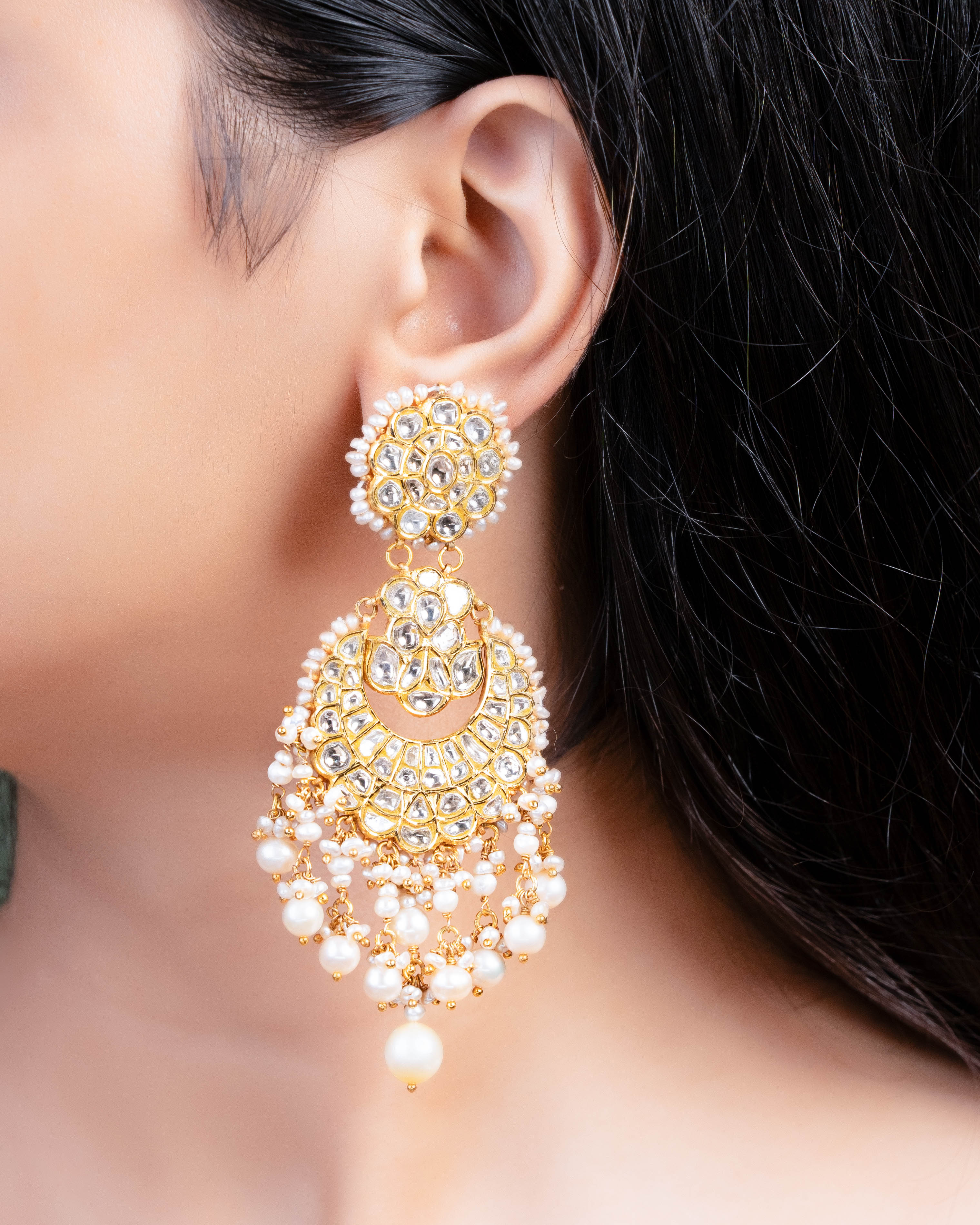 Tripti Polki Chandbalis – Tyaani Jewellery Private Limited