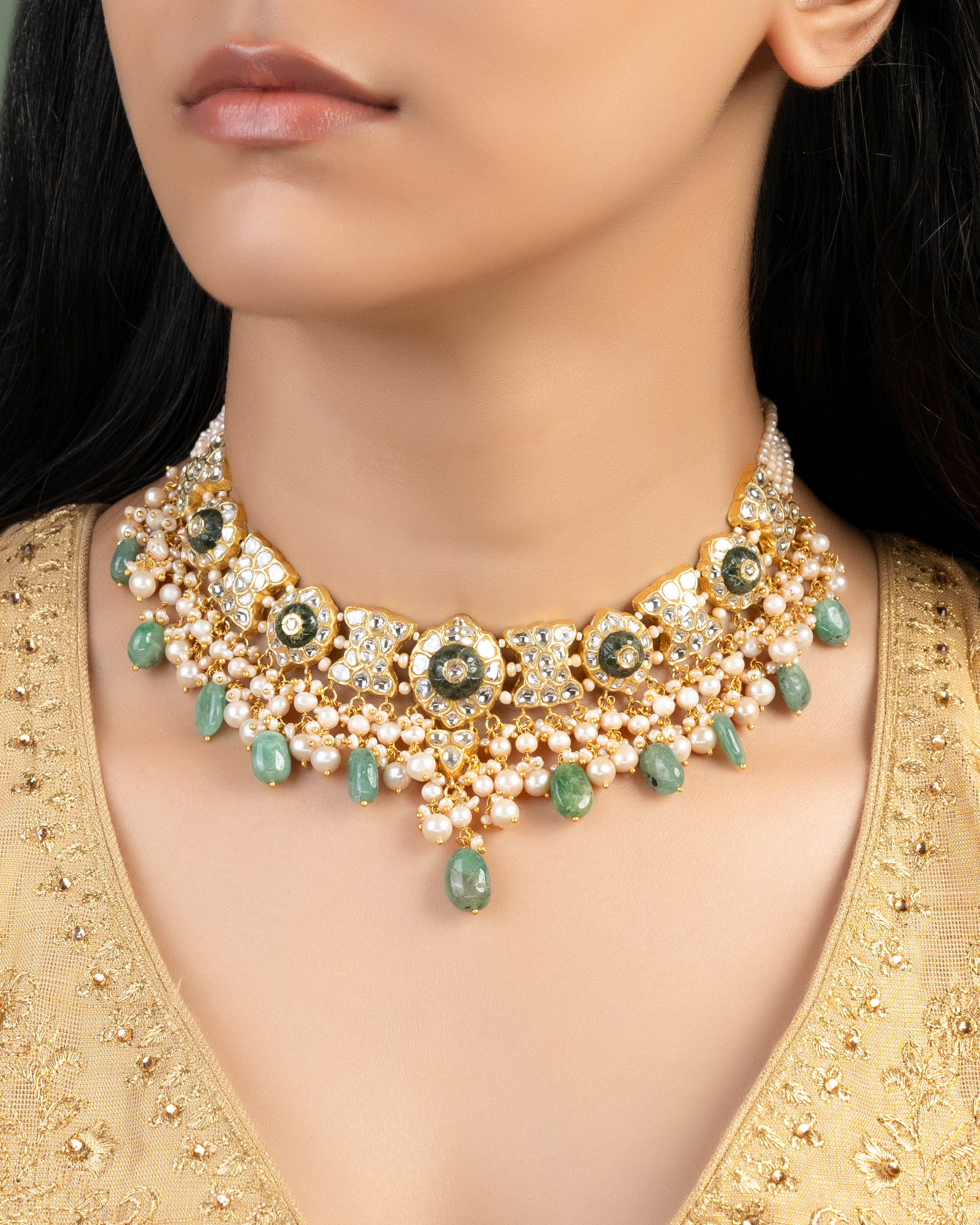 Erisha Polki Necklace – Tyaani Jewellery Private Limited