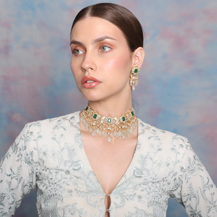 Explore Exquisite 22KT Gold Polki Jadau Jewellery – Tyaani Jewellery LLP