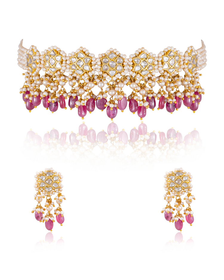 Polki Diamond Jewellery Sets – Tyaani Jewellery LLP