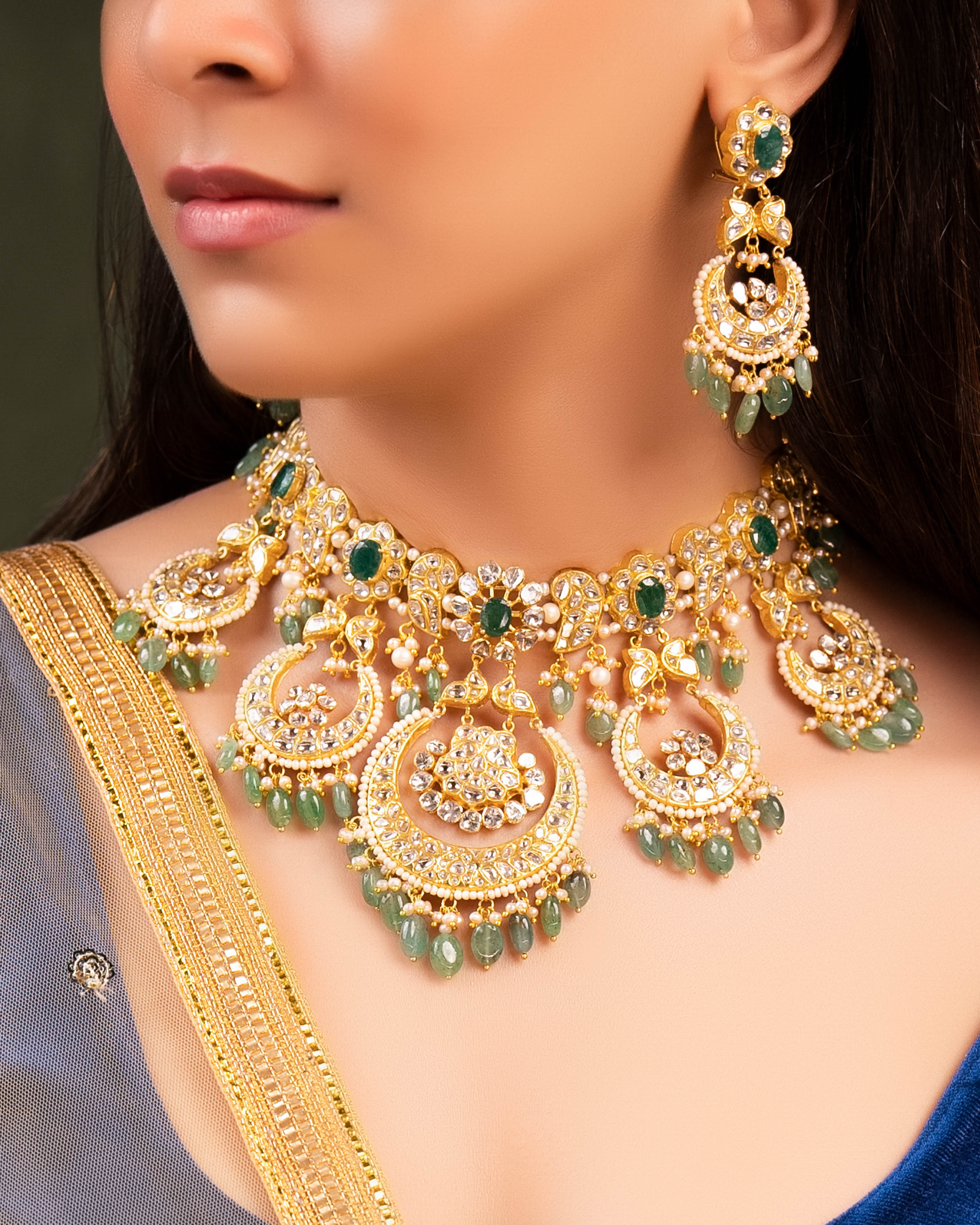 Aarini Polki Necklace – Tyaani Jewellery LLP