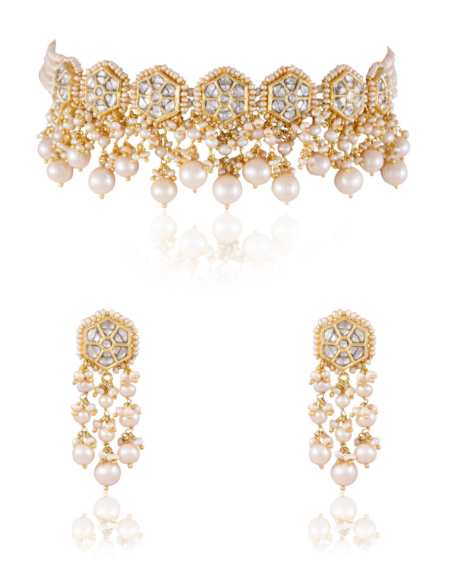 Polki Diamond Jewellery Sets – Tyaani Jewellery LLP